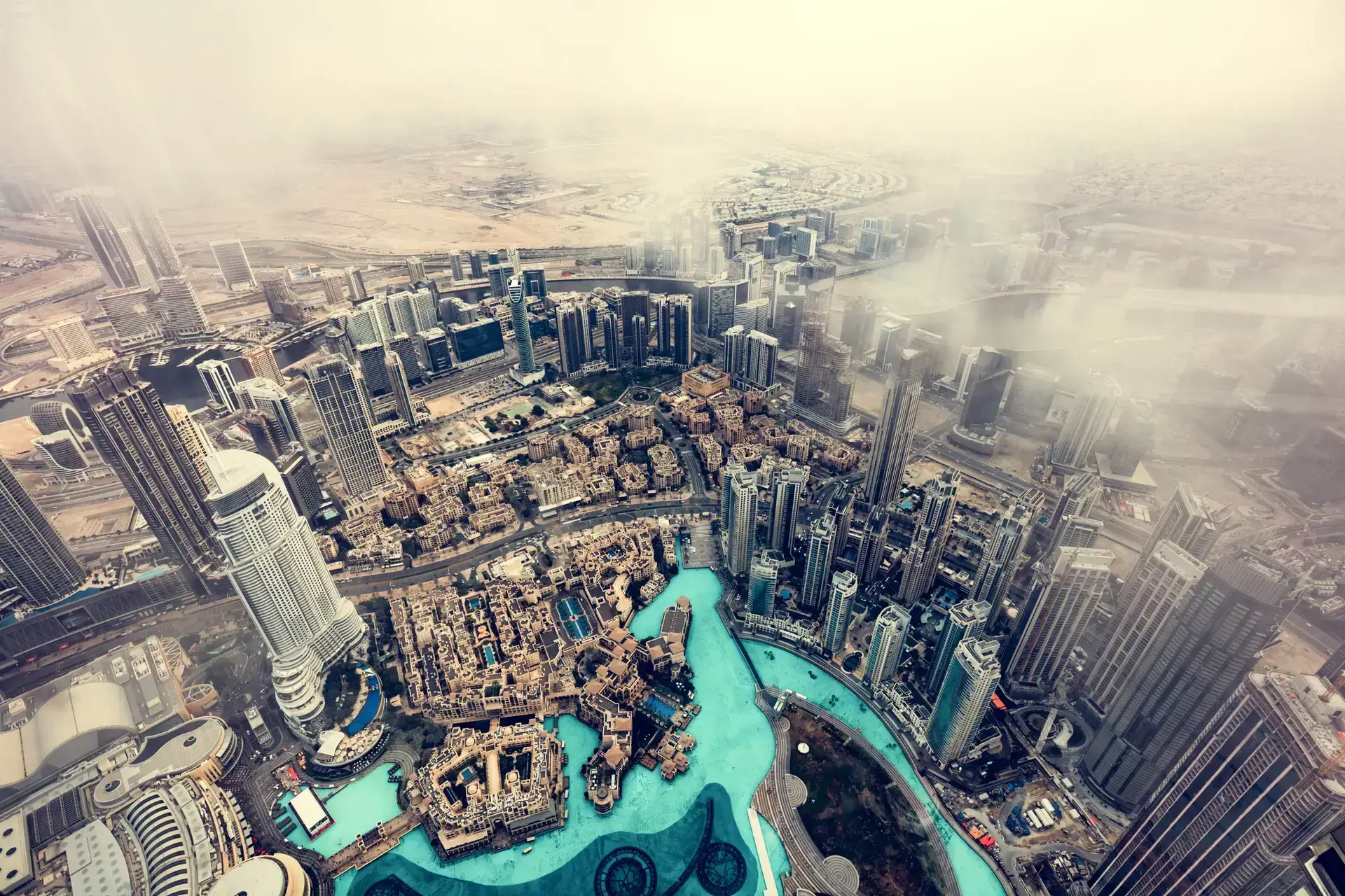 The Burj Khalifa From Top